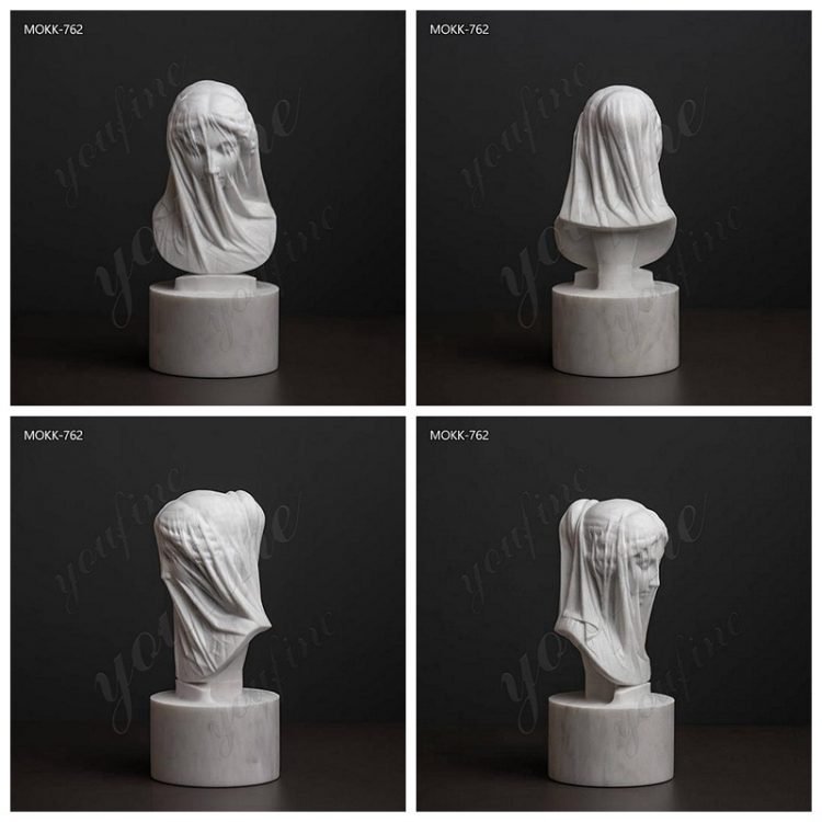 Famous Veiled Virgin Statue Marble Carrara Art Decor for Sale MOKK-762 ...