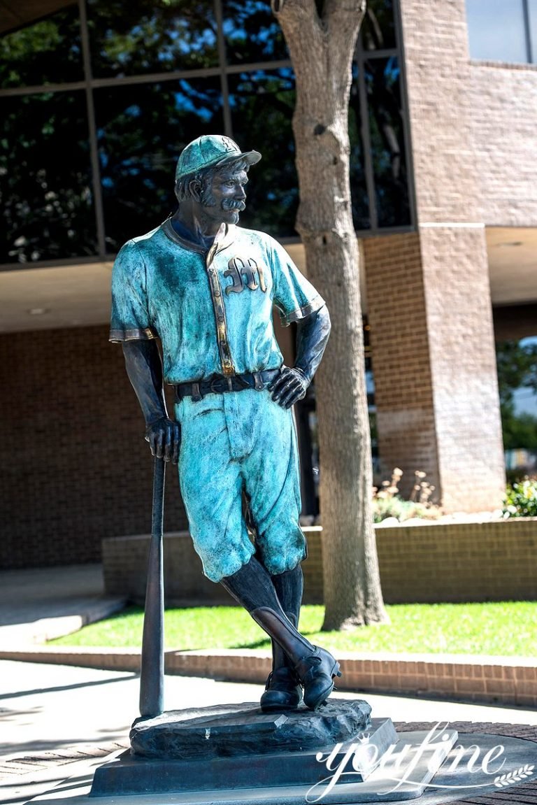 Life-Size Bronze Baseball Player Statue for sale BOK1-282 - YouFine ...