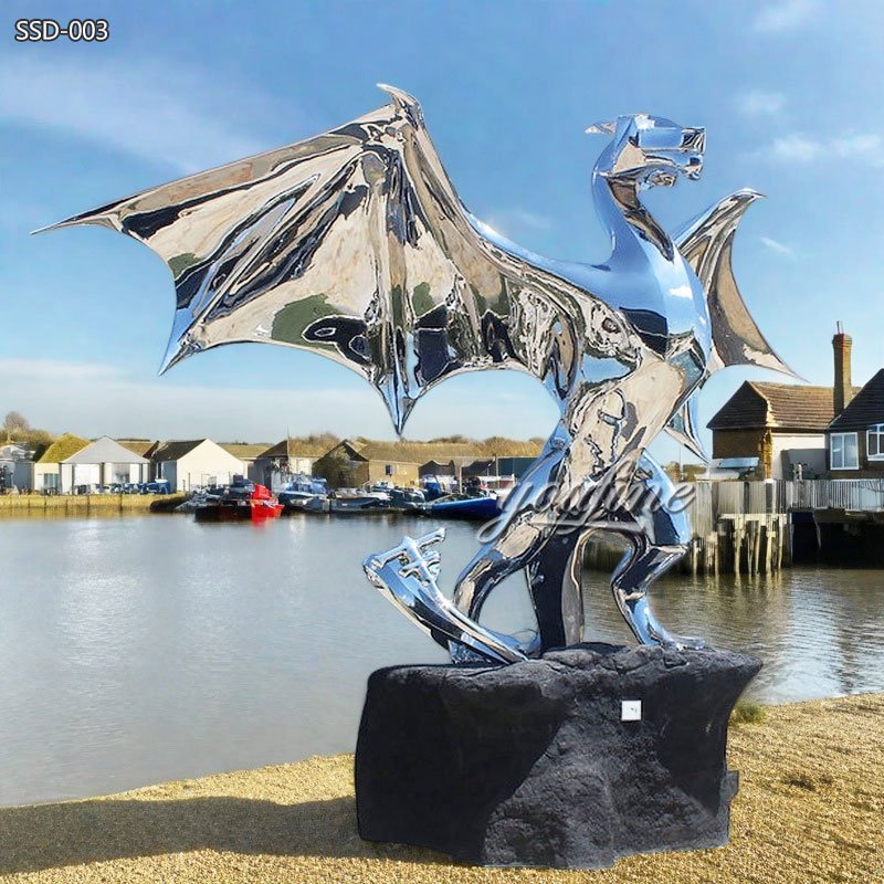 Large Metal Dinosaur Statue for Sale